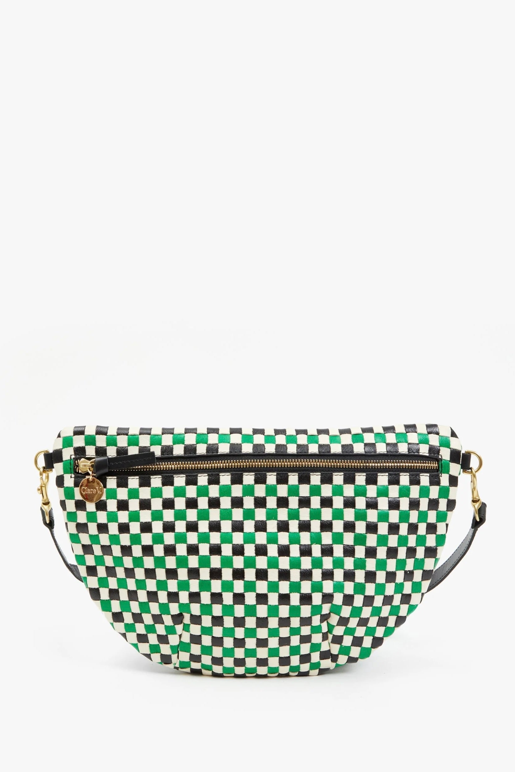 Grande Fanny - Green Apple Multi Woven Checker – Dress Boston