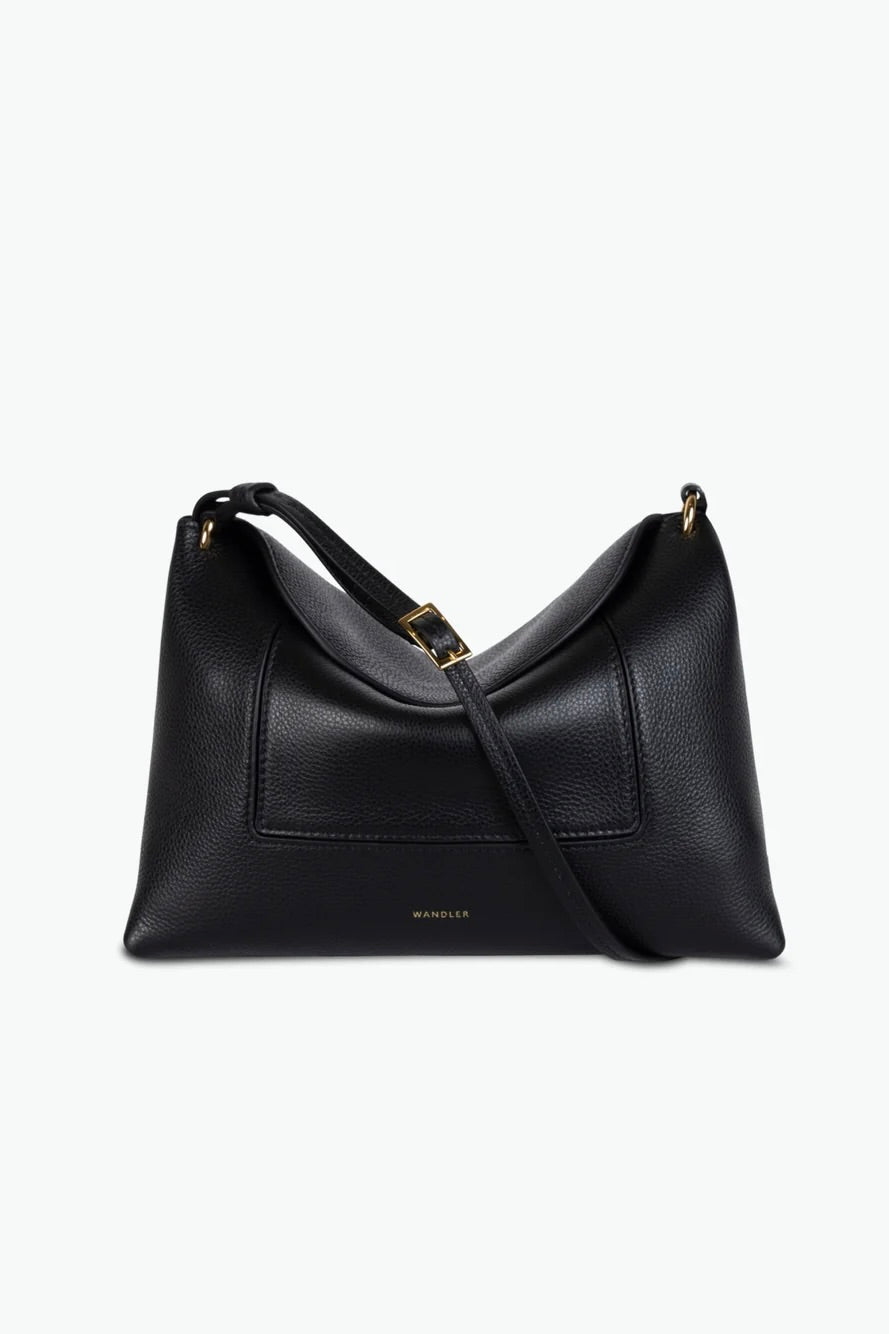 Penelope Slouch Bag - Black Crust – Dress Boston