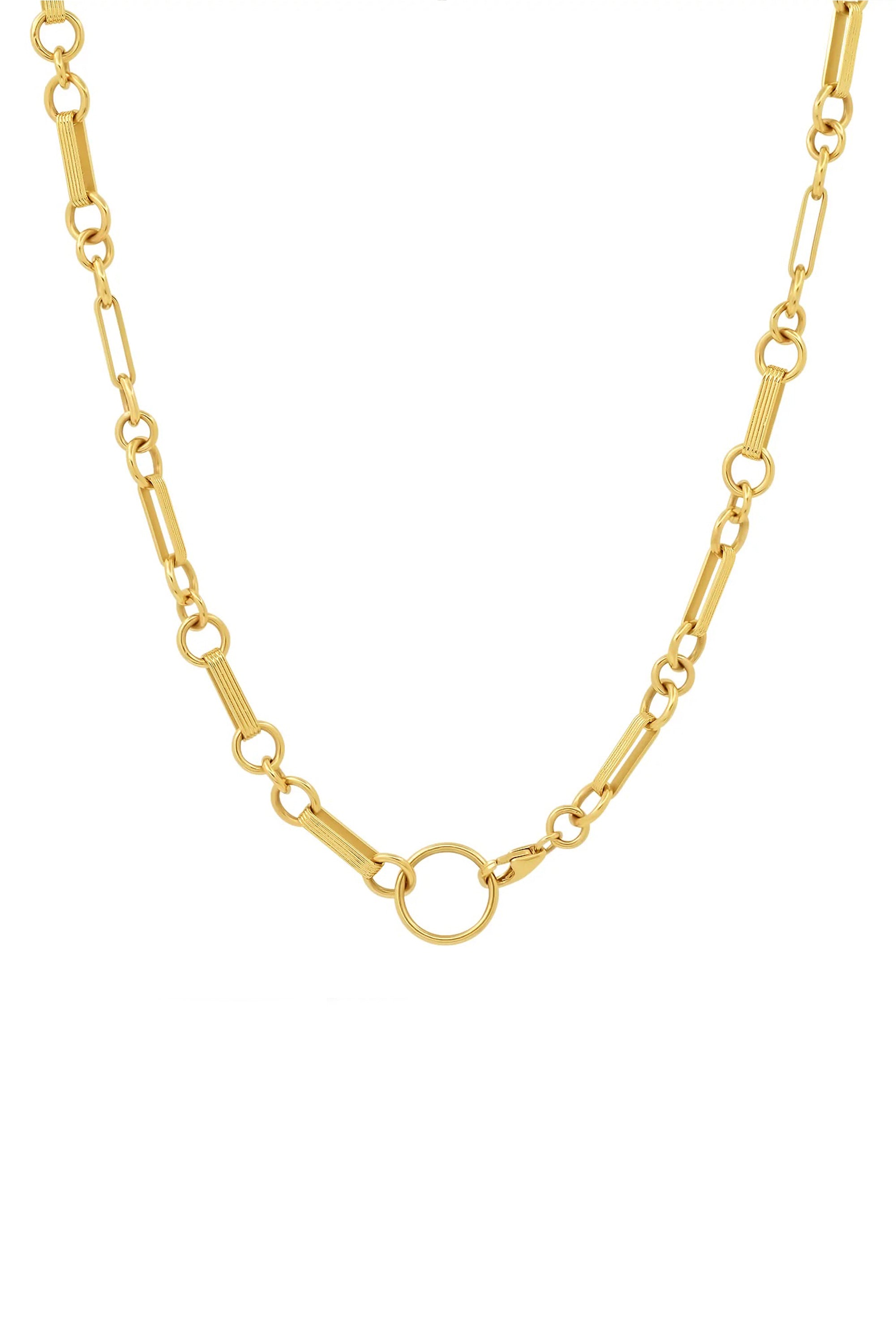 18" Rosette Chain - Yellow Gold – Dress Boston